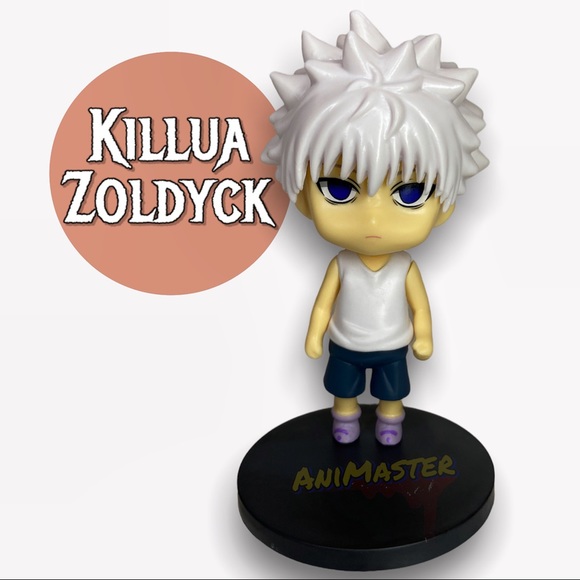 Accents | Serious Killua Zoldyck Action Figure With Stand No Box 3 78in ...